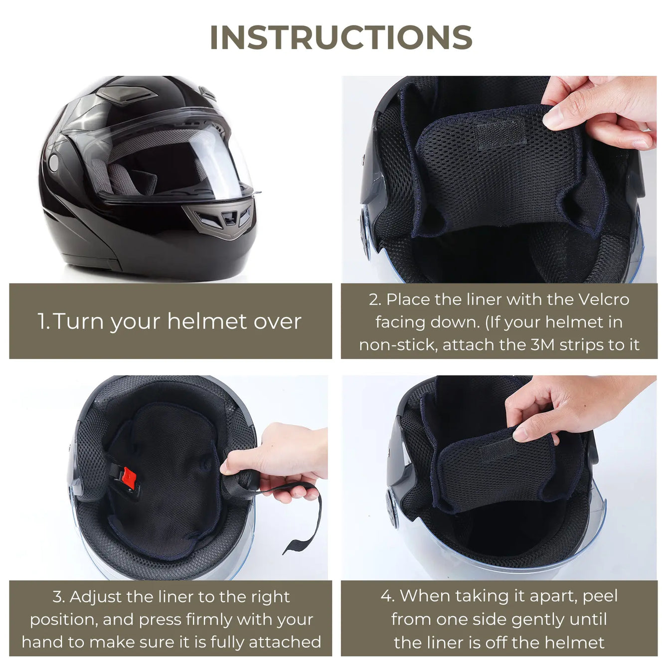 Calm Liner Anti-Sweat Helmet Drycool Pad
